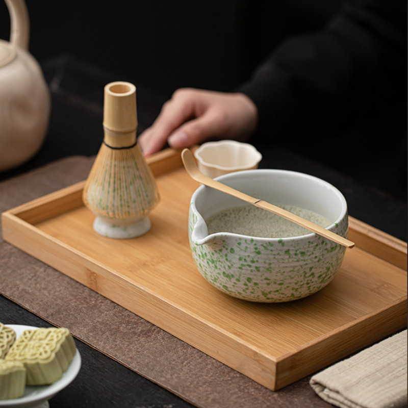 Starry Sky Matcha Tool Set Tea Shaker Stand Matcha Bowl Matcha Spoon ...