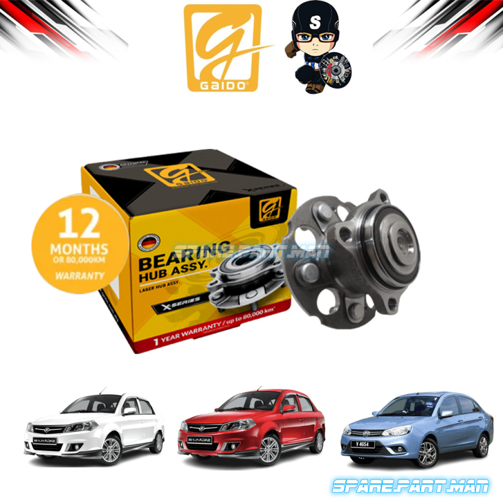 Gaido Front Rear Wheel Bearing Hub Saga FLX Saga New VVT Kereta SPM ...