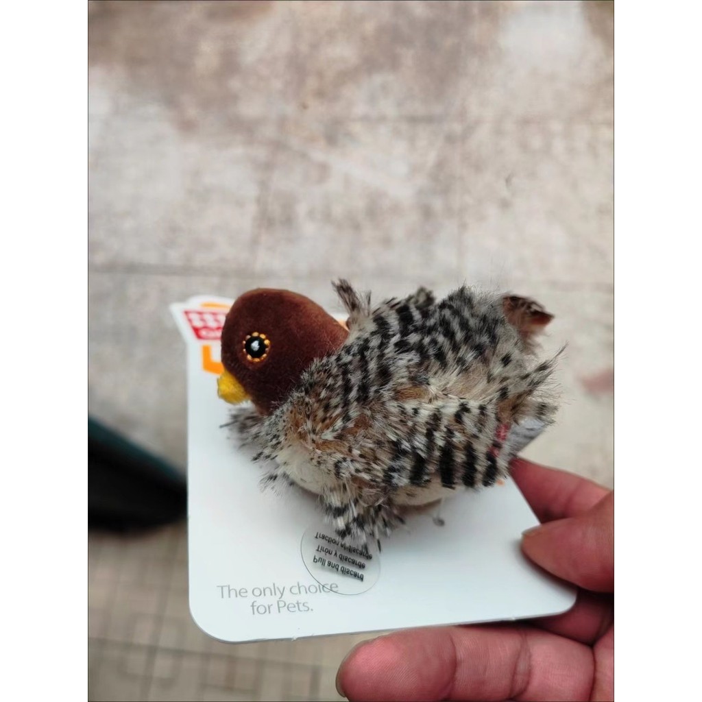 2025新品gigiwi猫玩具鸟玩具炫律老鼠发声小鸟刺猬仿真耐咬种规格Gigiwi Cat Toy Bird Toy Cool Law ...