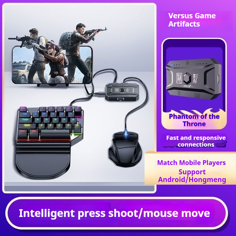 Phone Gaming Keyboard to Controller | Bluetooth 5.0 Adapter (Wireless ...