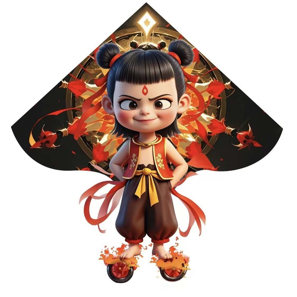 2025 New Product Nezha Kite Wholesale Nezha Troubled Sea Breeze Easy ...