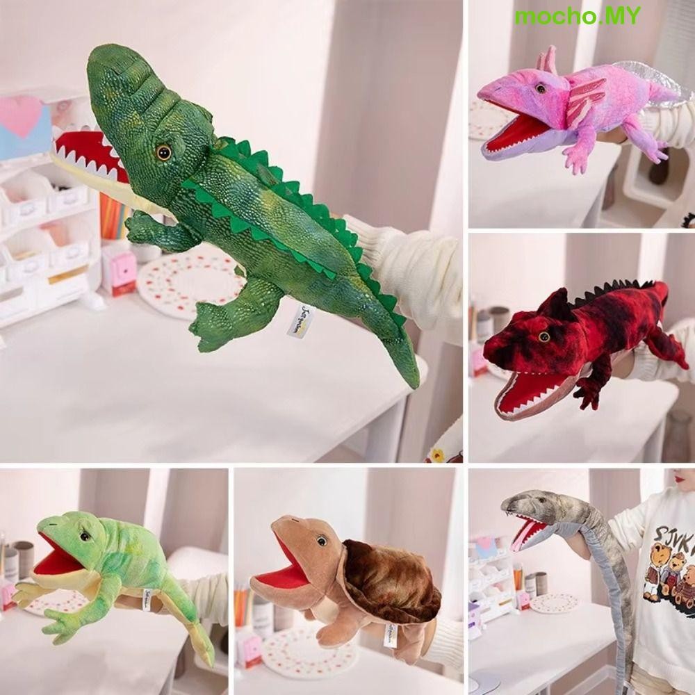 MOCHO Animal Hand Puppet, Frog Crocodile Stuffed Animal Plush Hand ...
