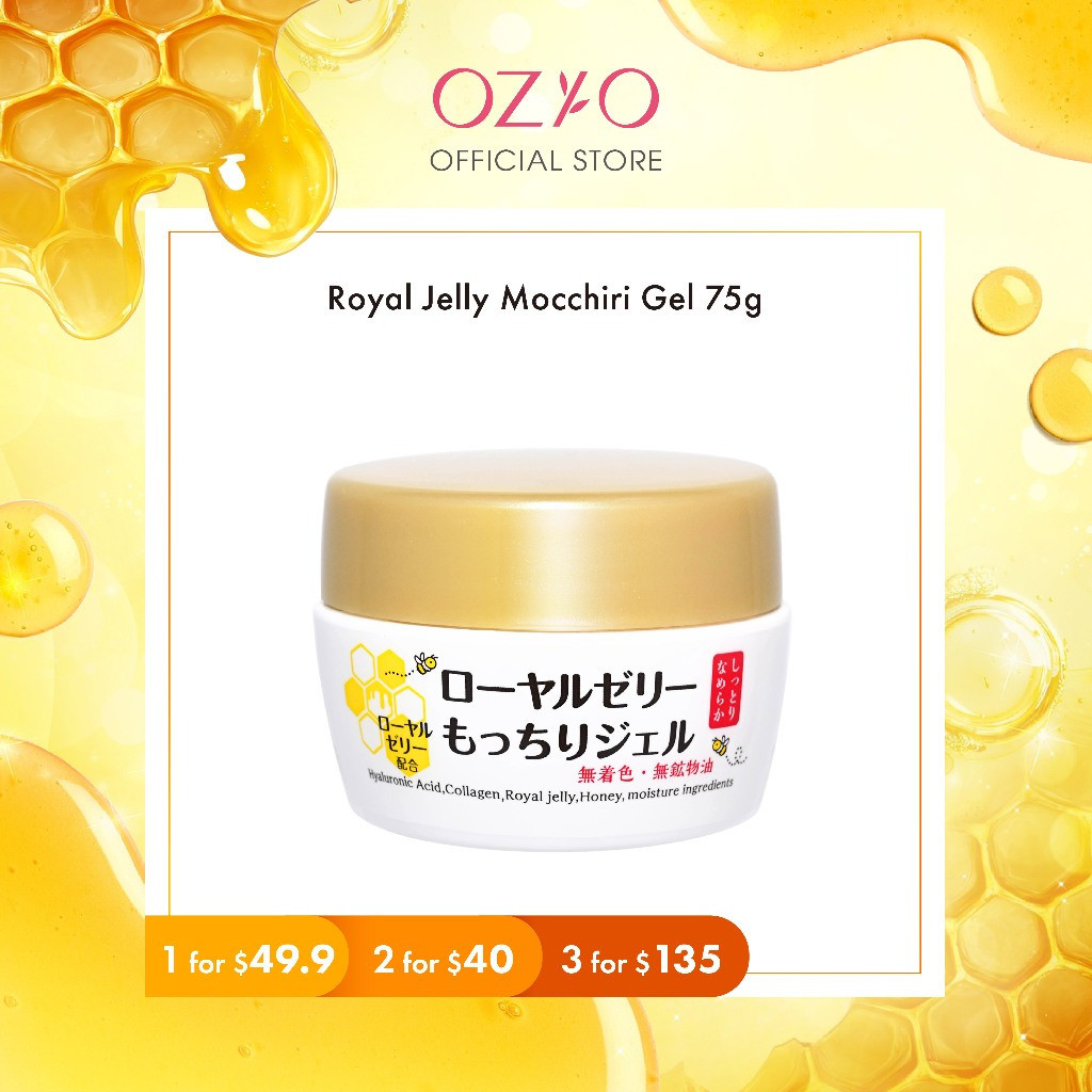 [spotgoods]【New Version】OZIO Royal Jelly Mocchiri Gel 75g | Shopee Malaysia