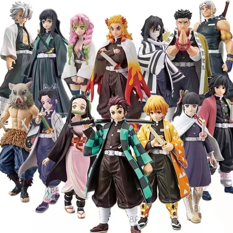 Demon Slayer Figure Tanjiro My Wife Zenitsu Class Butterfly Ninja Tomioka Giyuu Teacher Cheap ...