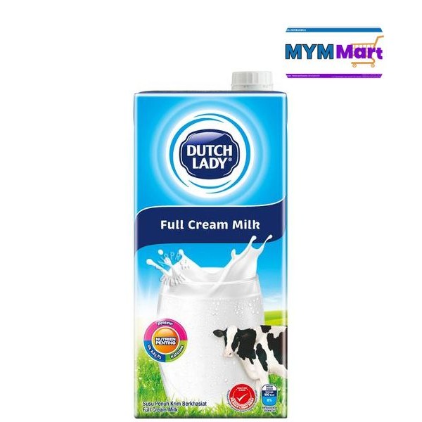 Susu Uht Dutch Lady Full Cream Plain | Shopee Malaysia