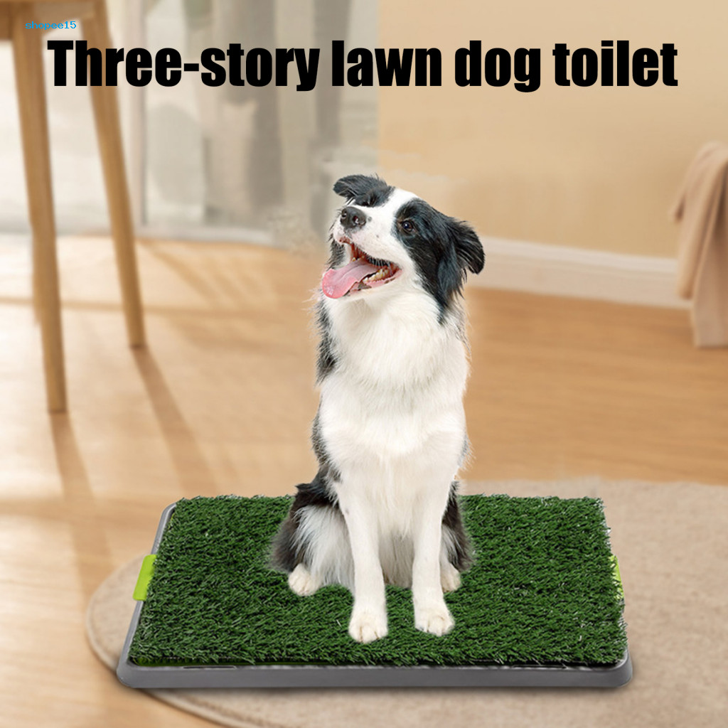 Quick Dog Potty Mat Artificial Grass Pee Pad for Dogs Indoor Outdoor ...