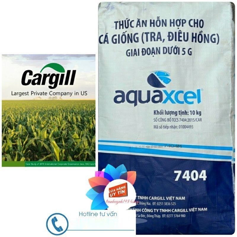 5kg Cargill 7404 Fish Bran 42% Protein Pangasius Fishing Bait Guppies ...