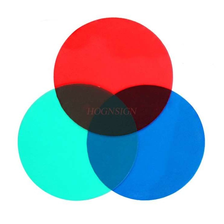 Three primary color filter color translucent film red green blue three ...