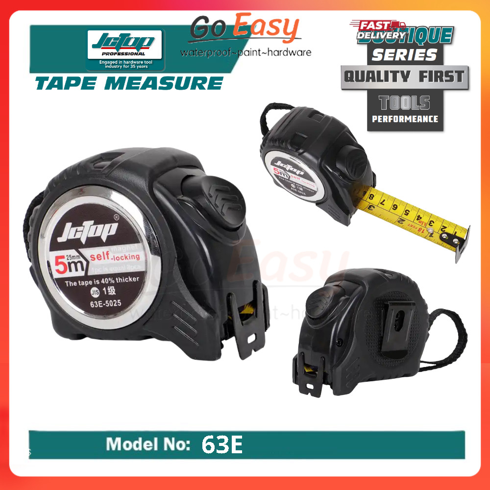 JcTop Measuring Ruler l Thick Stainless Steel Tape l Measure Anti-drop l Pita Pengukur l ...