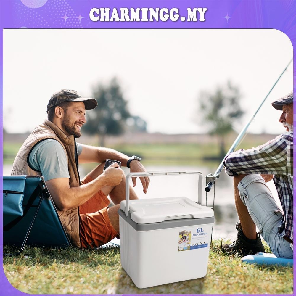 [charmingg.my] 6L Portable Cooler Box Food Keeping Fresh Cold Ice Case ...