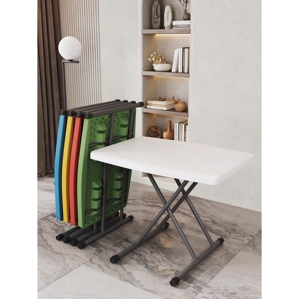 Personal Table 26x18 inch Folding Table w/ Adjustable Height Heavy duty ...