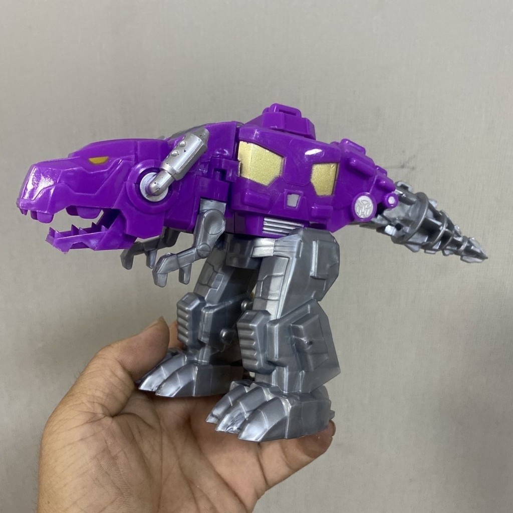 Transforming Dinosaur Toy Robot Tyrannosaurus Rex Transforming Gold ...
