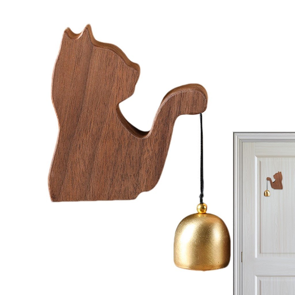 Door Bell Chimes Cute Wooden Doorbell Decorative Loud Door Bell ...