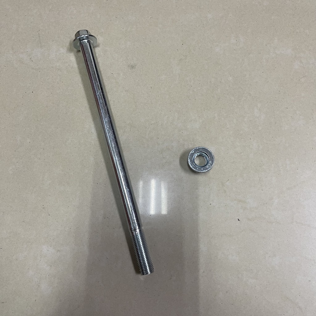 HONDA EX5 C70 GBO HIGH POWER REAR WHEEL SHAFT + NUT SHAFT TIRE BELAKANG WITH NUT SAF TIRE ...