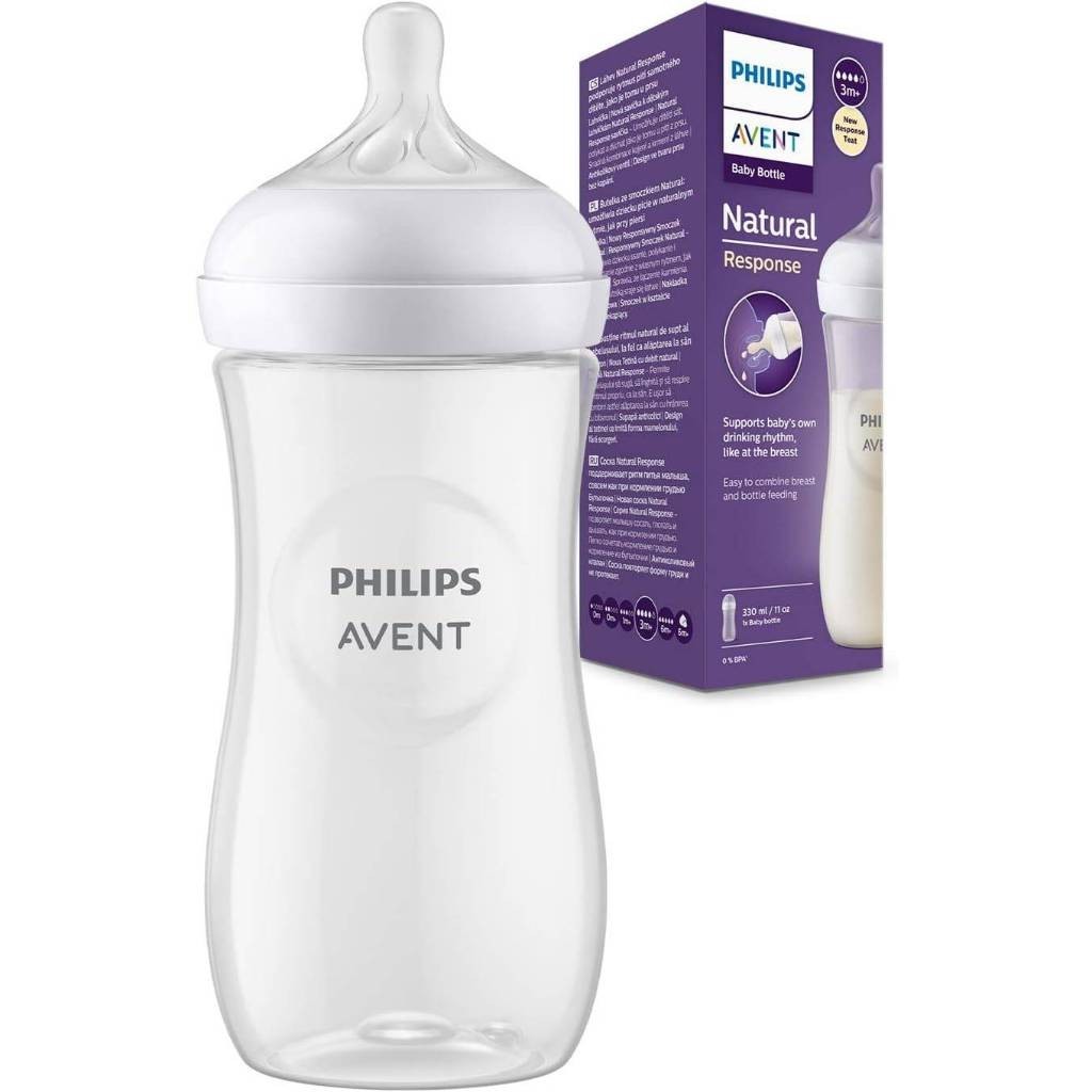 PHILIPS AVENT Natural Response Bottle 11oz/330ml Single Pack | Shopee ...