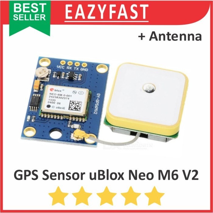 Ublox Neo GPS Sensor Module 6M V2 Neo6MV2 6MV2 Antenna Arduino Module ...