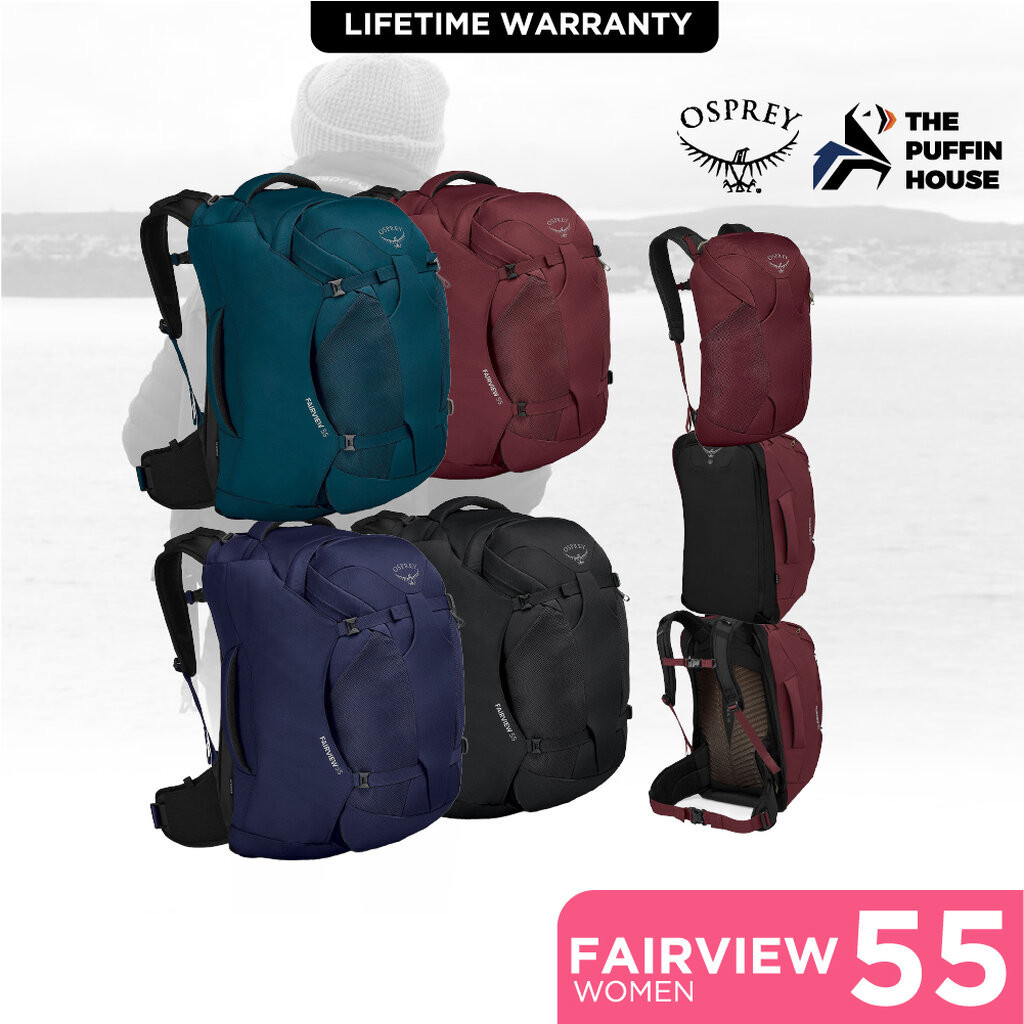 Osprey Fairview 55 Women's Travel Pack 55 Liters Of Boarding Backpack ...