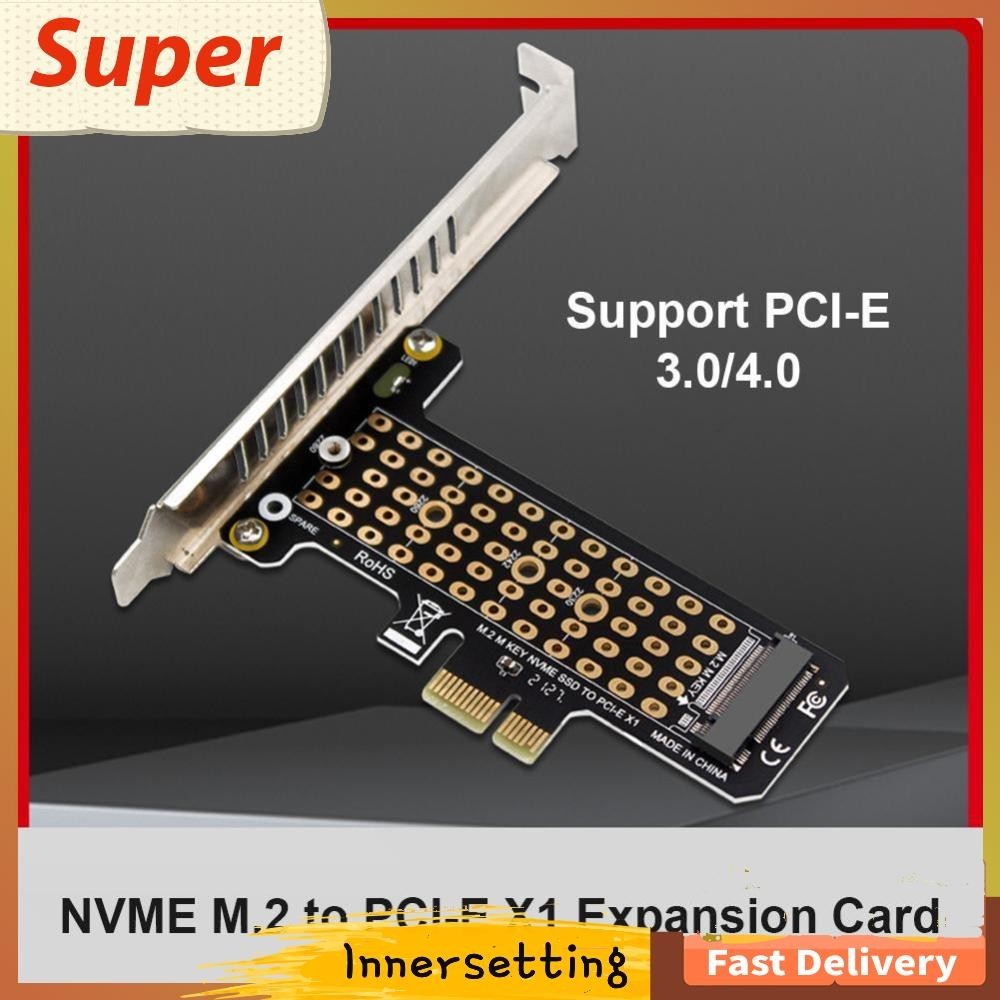 [innersetting.my] SSD M.2 NVME to PCI-E X1 Adapter Board Support PCI-E4 ...