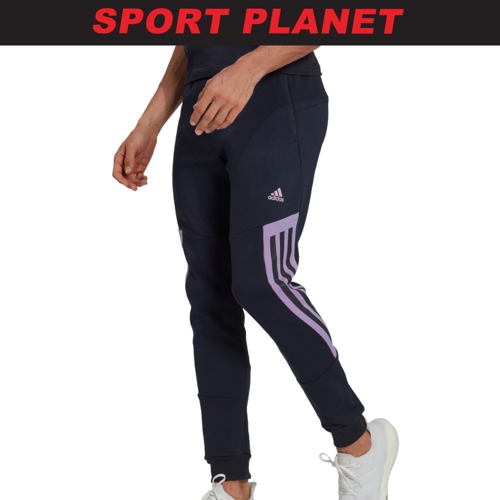 Adidas Men Future Icon 3 Stripes Long Tracksuit Pant Seluar Lelaki