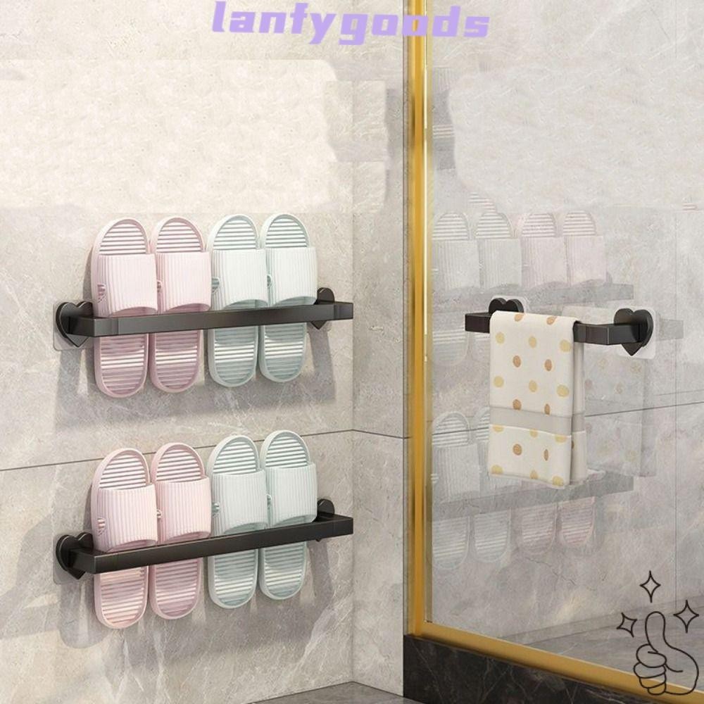 LAN Clothes Holder, Toilet Multifunctional Towel Rack, Fashion Wall ...