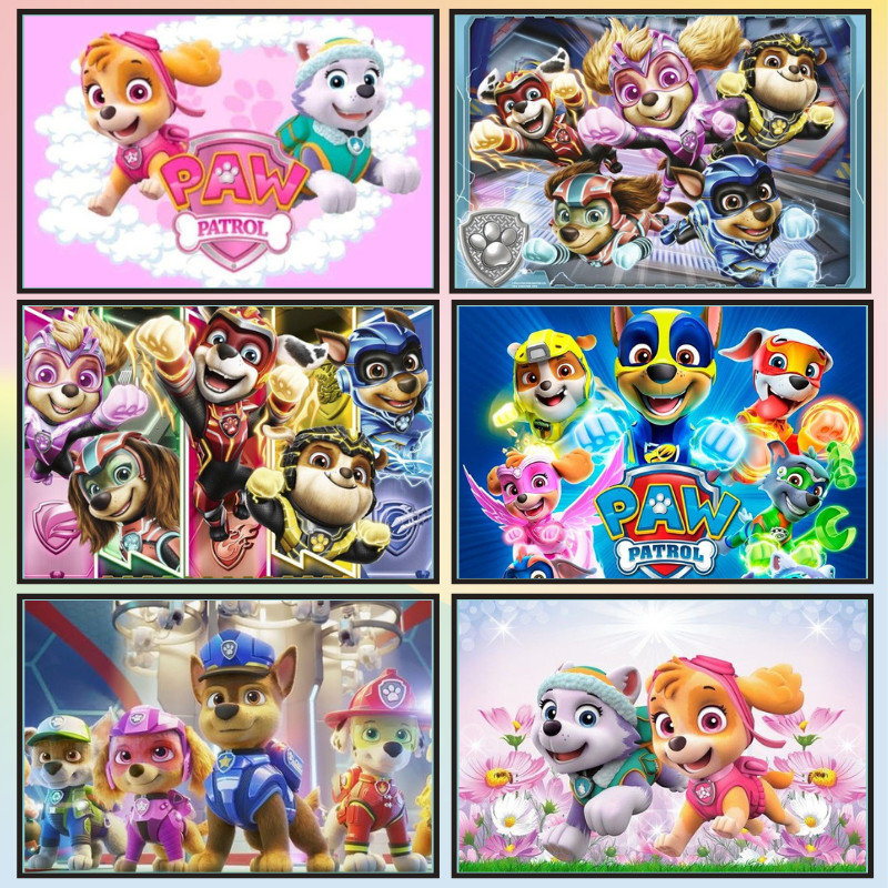 Ready Stock [Paws Team] Puzzle 1,000 Pieces Children's Puzzle ...