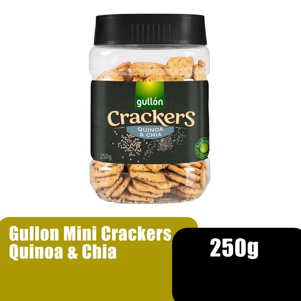 GULLON MINI CRACKER-QUINOA & CHIA 250G | Shopee Malaysia