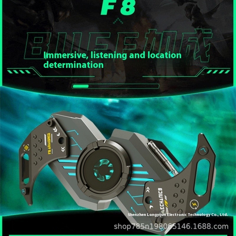 Bluetooth wireless earphones, finger tourbillon F8 noise reduction ...