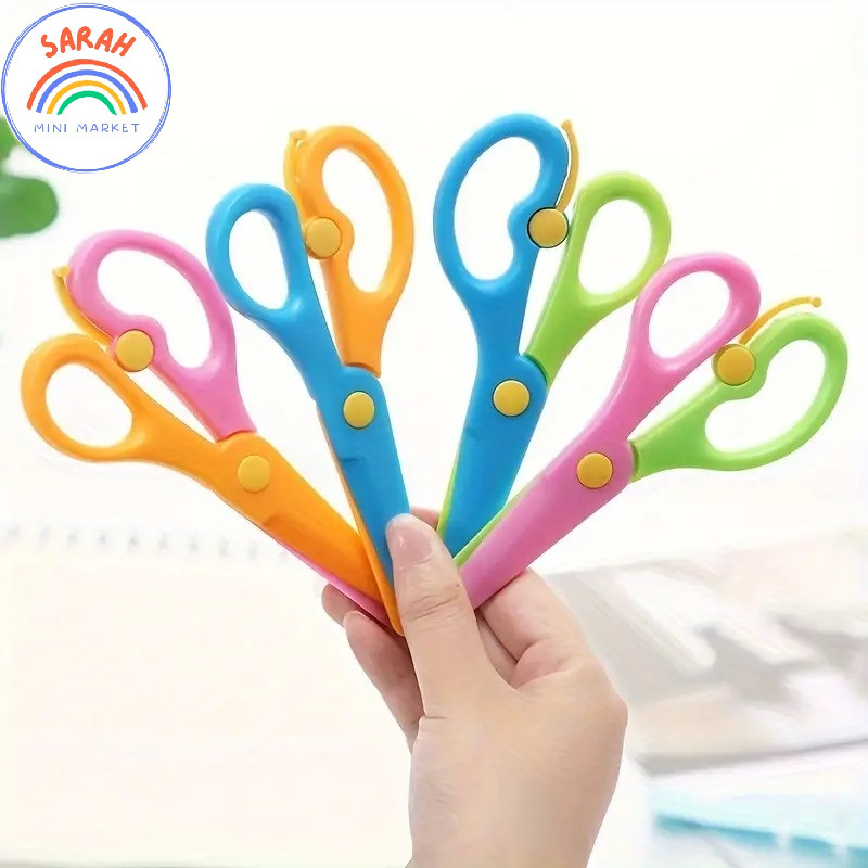 (1Pc) Kids SAFETY SCISSOR For Small Hands - Student Preschool Primary ...