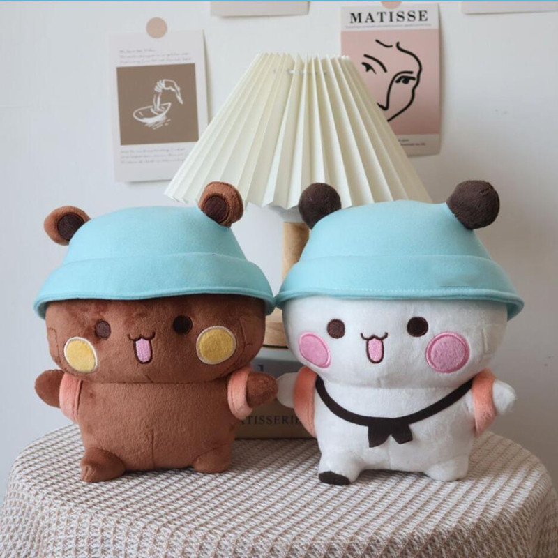 Bubu And Dudu Panda Plush Cute Cartoon Panda Bear Doll Kawaii Stuffed ...