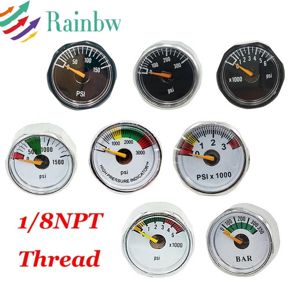 0-300 Manometer Meter Air Pressure Gauge 0-3500 0-6000psi Micro Small ...