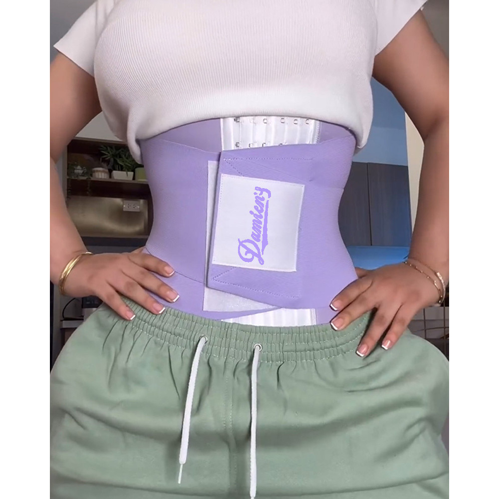 Damieny Waist Trainer Body Shaper Corset Slim Blet Sweat Sauna Girdle ...