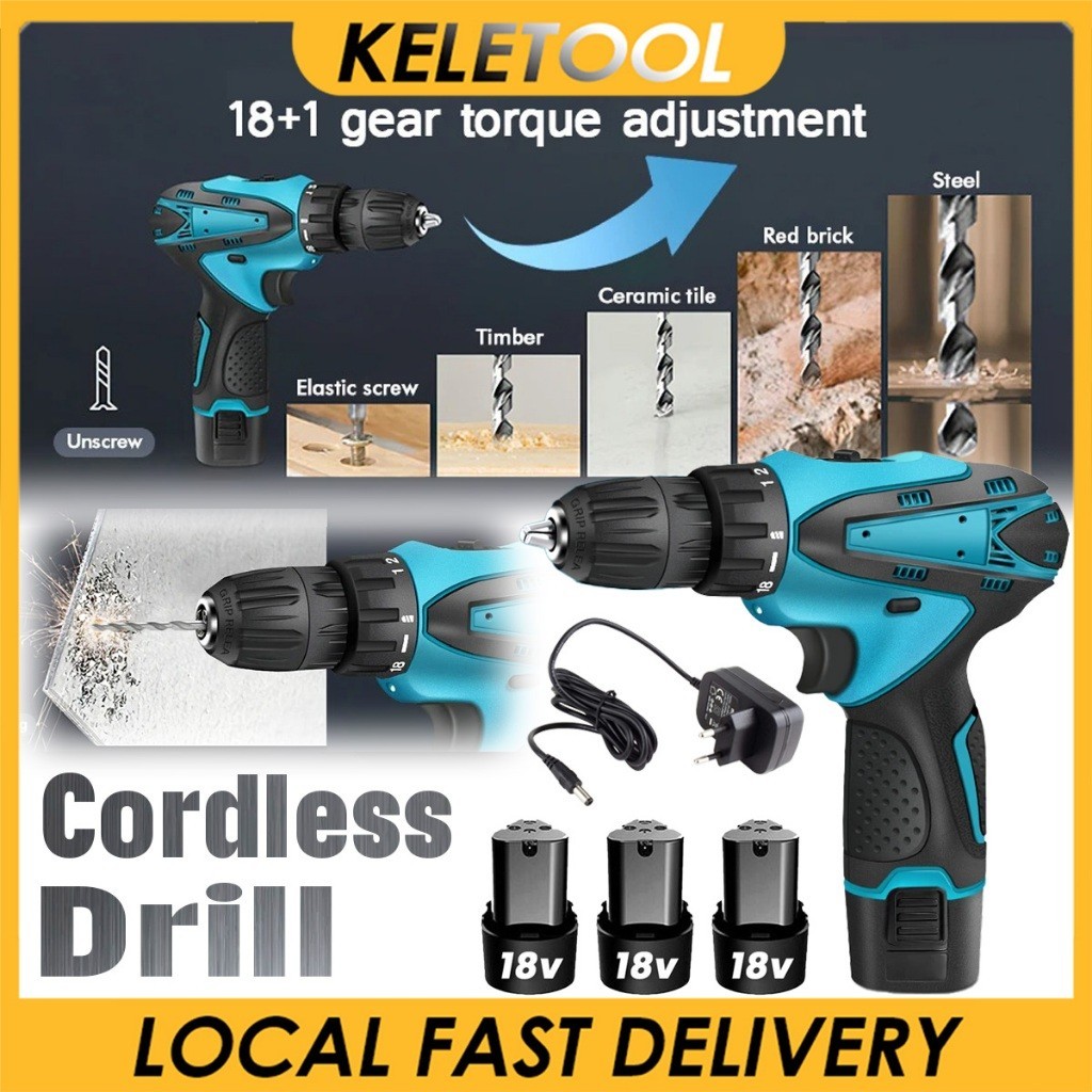 Multifunctional Screwdriver Power Tool Set Rechargeable Electric ...