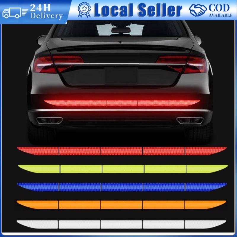 90cm Night Driving Reflective Safety Sticker Shiny Light Warning ...