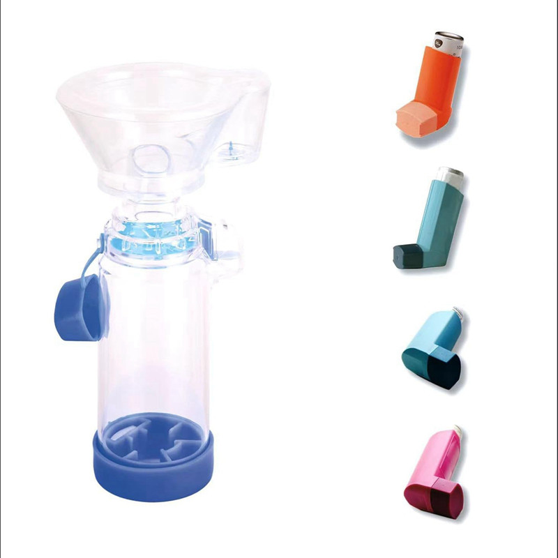 QX Silicone Aerosol Inhaler Chamber Nebulization Aerosol Chamber Bottle ...