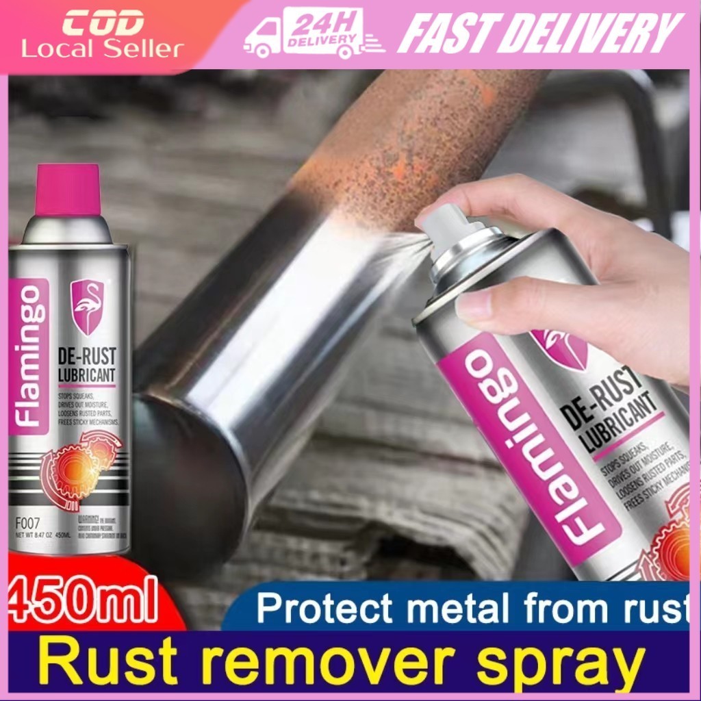 Flamingo rust remover spray Anti-rust Lubricant for metal rust remove ...