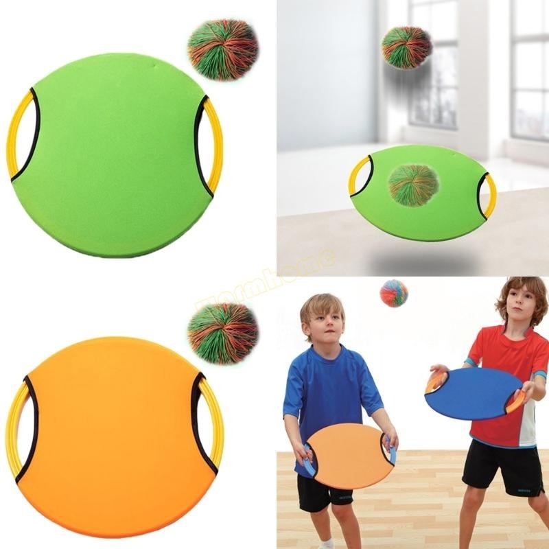 ACG Kids Toss and Catch Paddle Game Disc Sensory Toy for Outdoor Fun ...