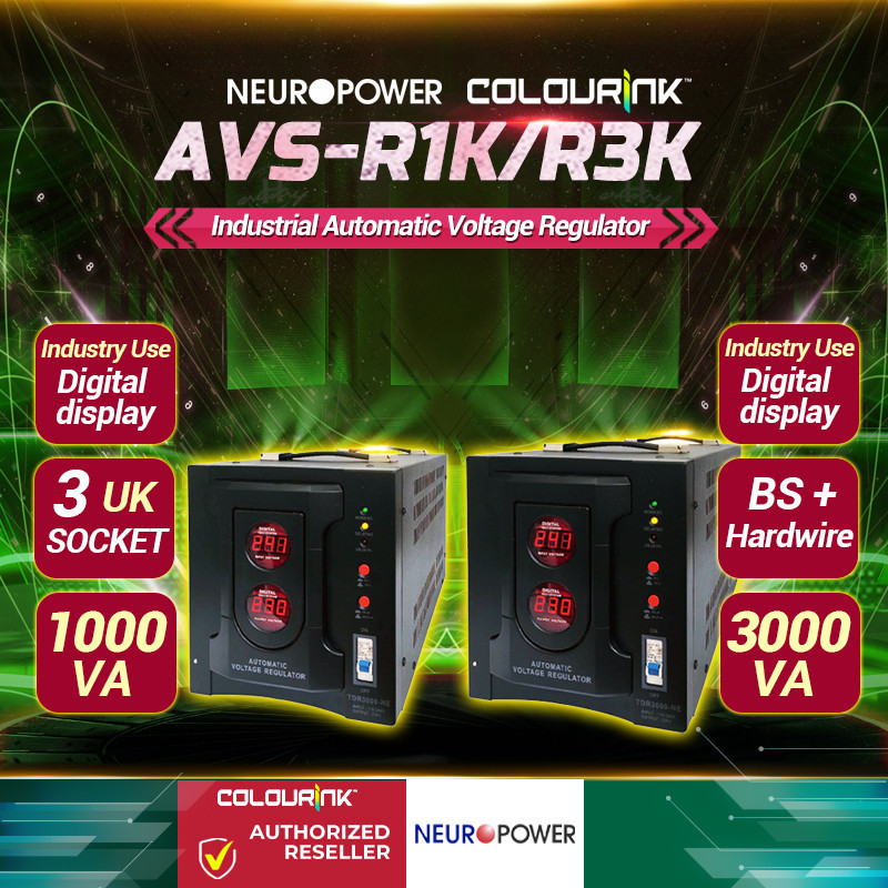 NeuroPower 1KVA 3KVA Industrial Auto Voltage Stablizer AVR Auto Voltage ...