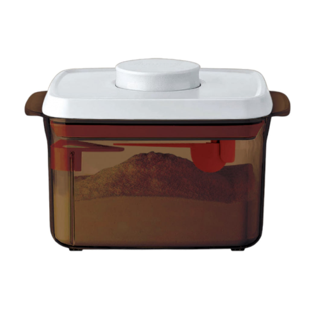Autumnz - One-Push Airtight Food Storage Container 1000ml/300g (Tinted ...