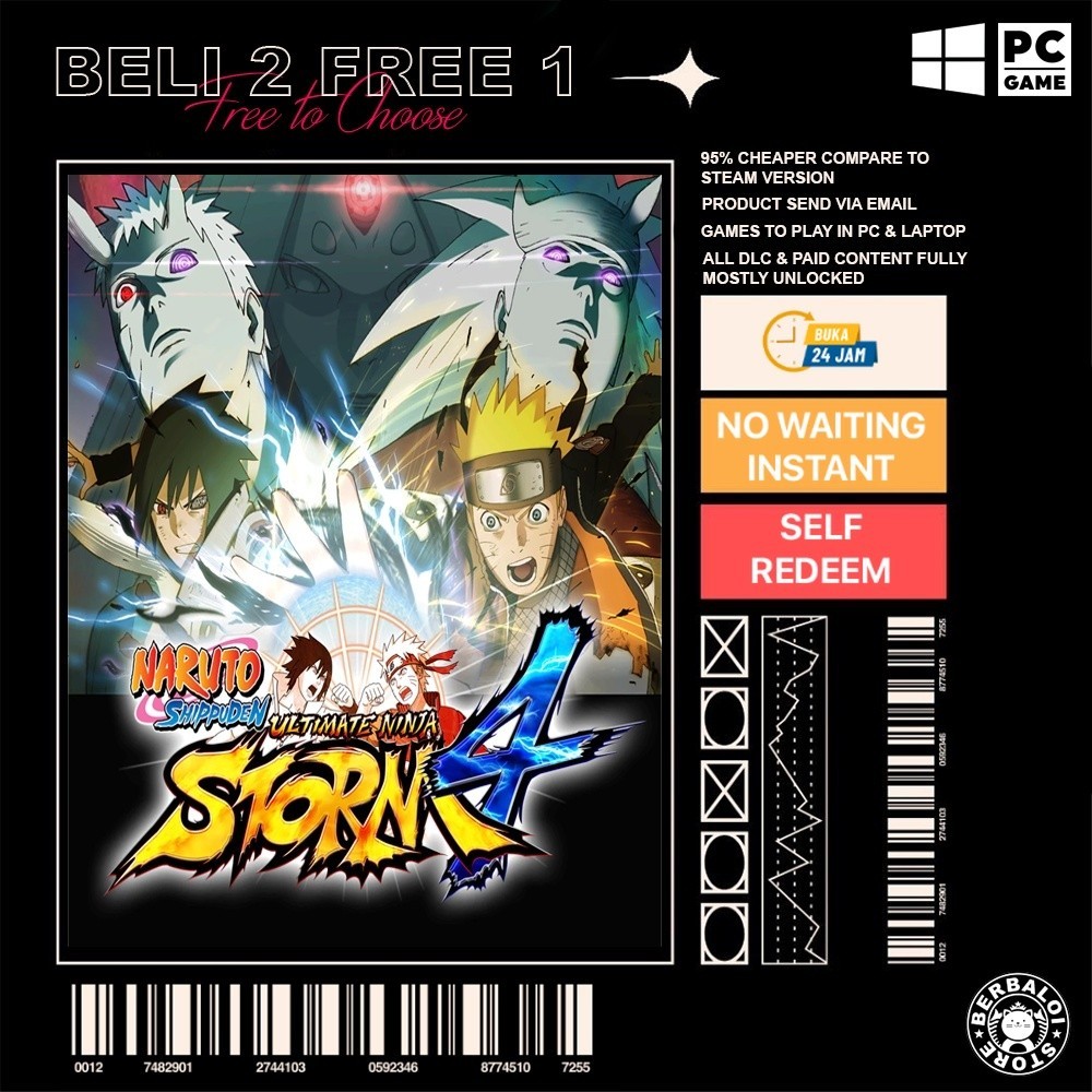 [FAST SEND] Naruto Shippuden: Ultimate Ninja Storm 4 [PC GAME | PC ...