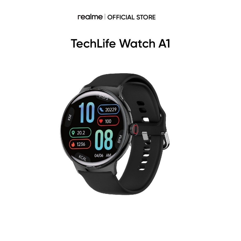 REALME TechLife Watch A1 - Original REALME Malaysia | Shopee Malaysia
