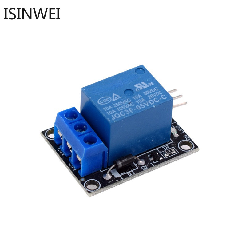 1 Channel 5V Relay Module With Optocoupler KY-019 1 Way For Arduino ...