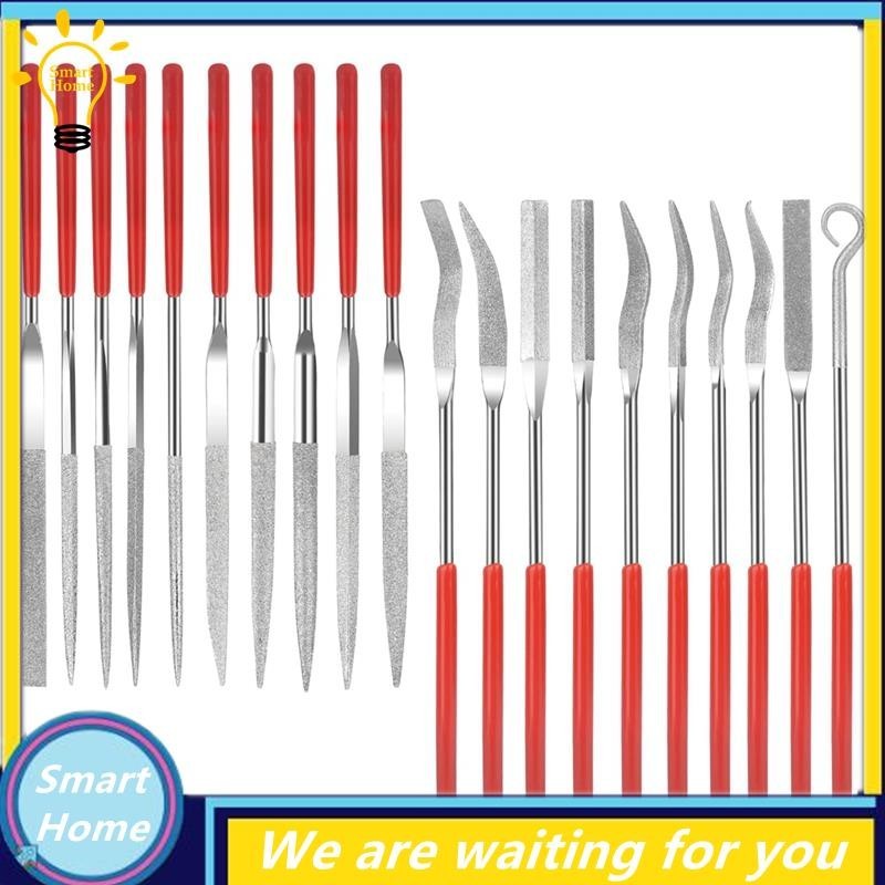 [Hmou] Pack of 20, Diamond Files Set Mini Diamond File Tooth Kit ...
