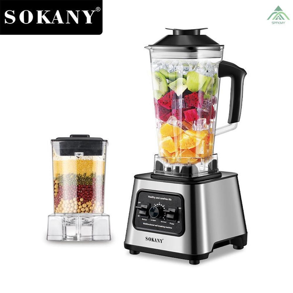 SOKANY SK999 Blender for Shake and Smoothies Powerful 6000-Watt 68 Oz ...