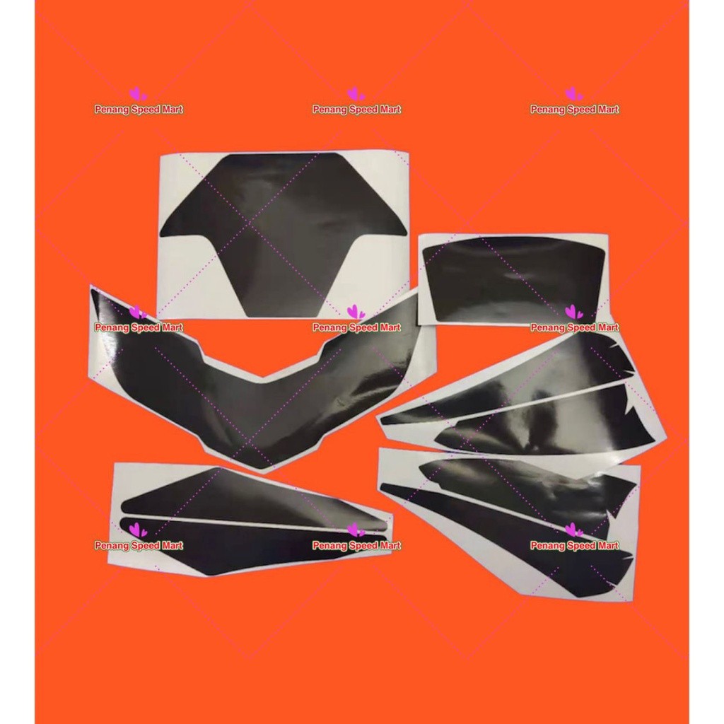 ALL IN SET Y15ZR V1 V2 TINTED STICKER Y15 TINTED Y15 TINTED LAMPU Y15 ...