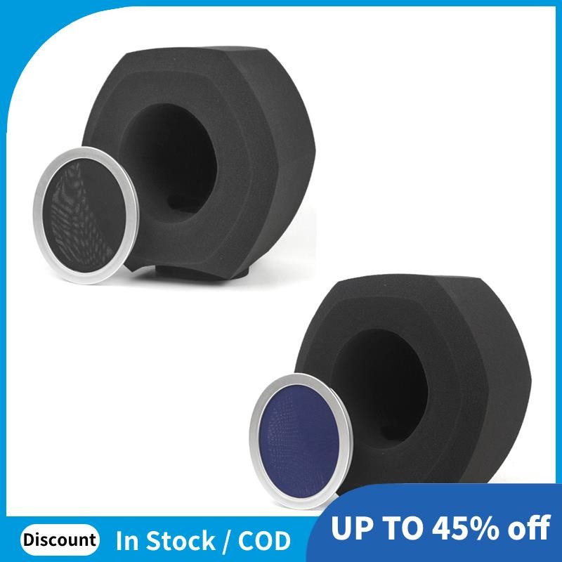 F3 Professional Studio Mic Screen Acoustic Filter Desktop Noise ...