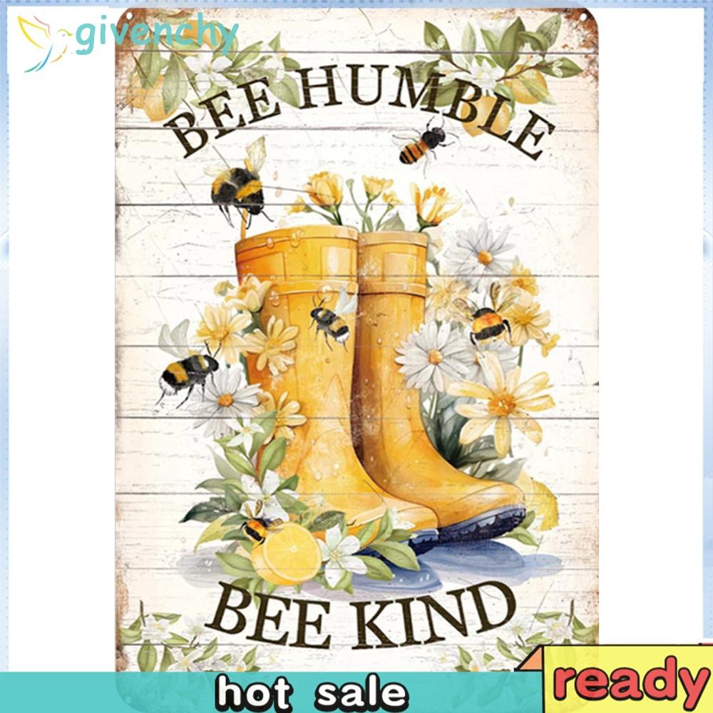 Vintage Metal Wellies Tin Sign Rectangular Iron Painting Wall Bar ...