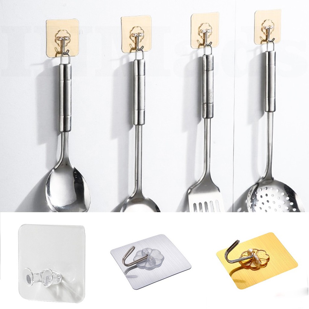 (BABYCITY-MY) Strong Wall-mounted Nail-free Hook Kitchen And Bathroom ...