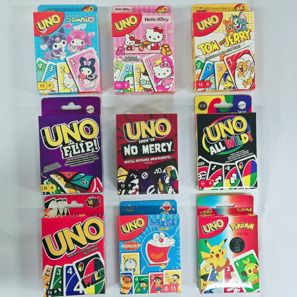 Hot Sale] UNO Solitaire Sanrio Mario Labu Cloth SpongeBob SquarePants ...