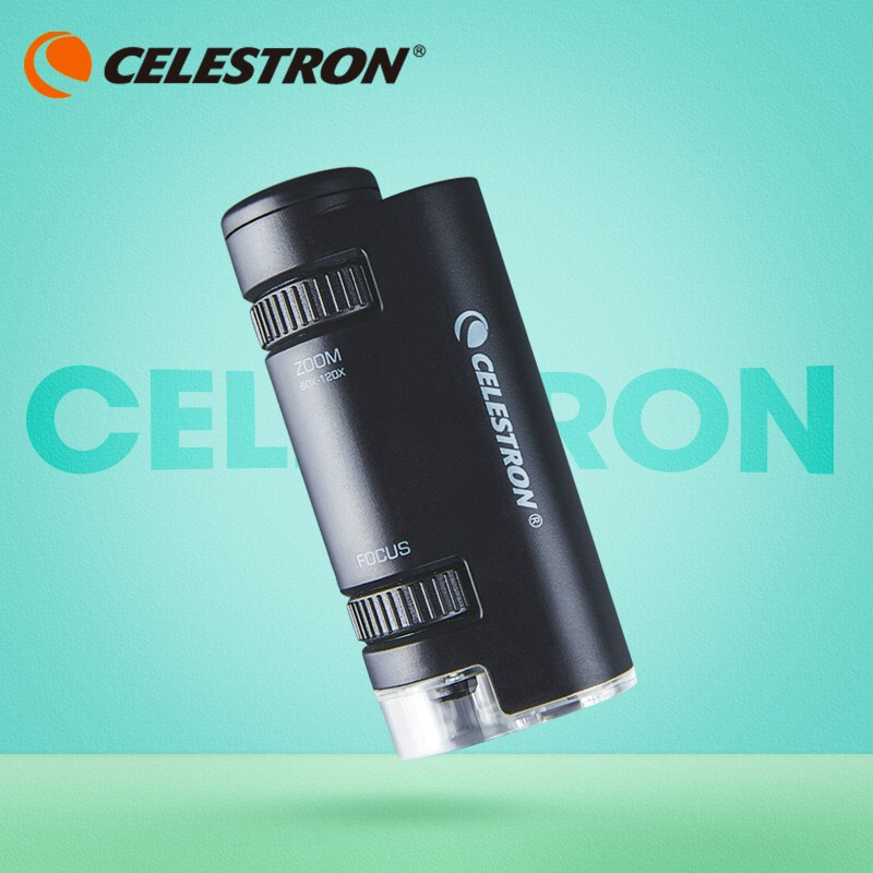 Star Lang 120 Times Portable Handheld Microscope Telescope Student ...