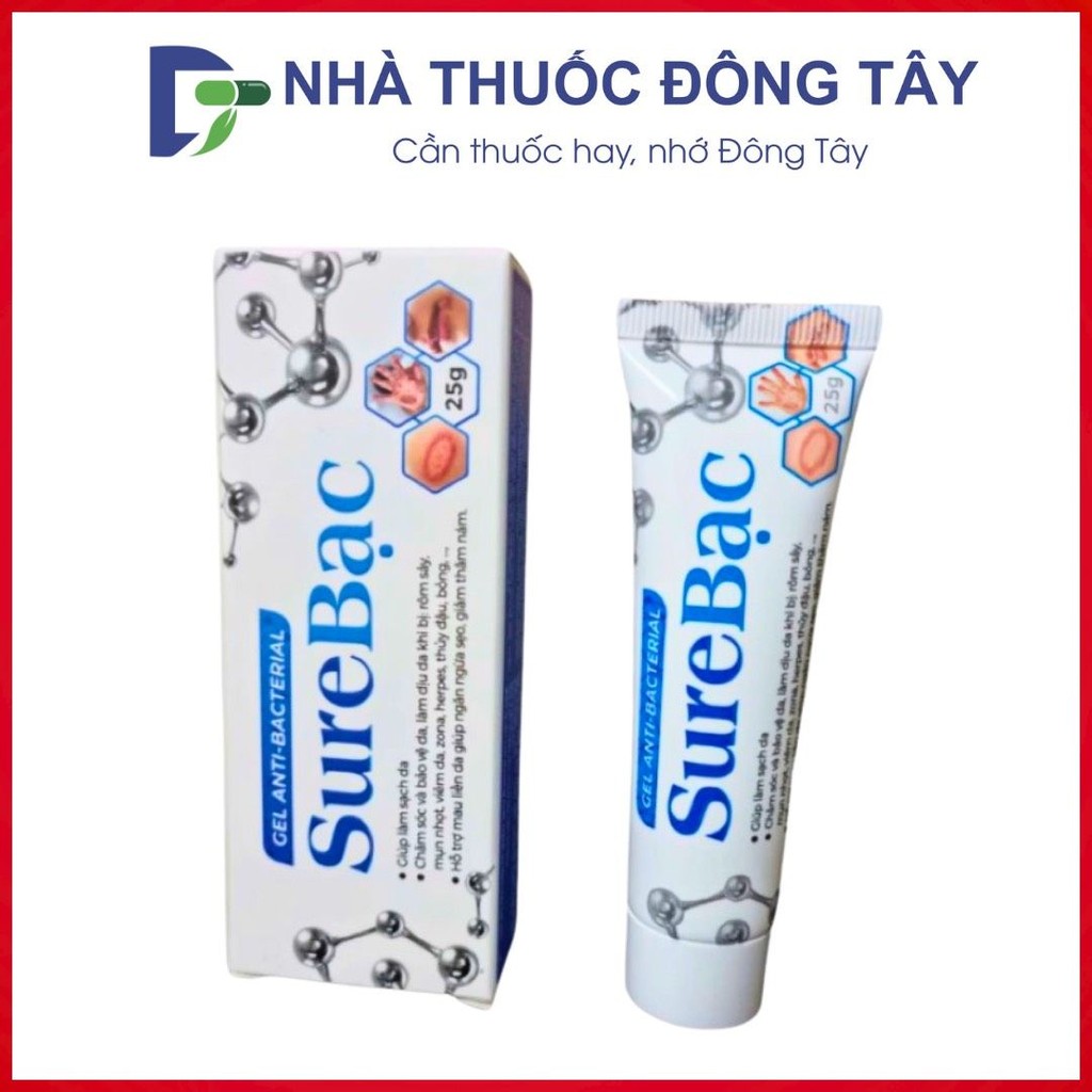 Sure Silver skin cream (25g tube) - Supports skin cleansing, antiseptic ...